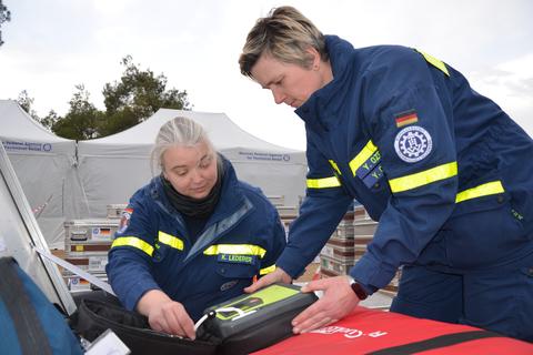 Biedenkopfer THW-Frauen über den Einsatz im Erdbebengebiet